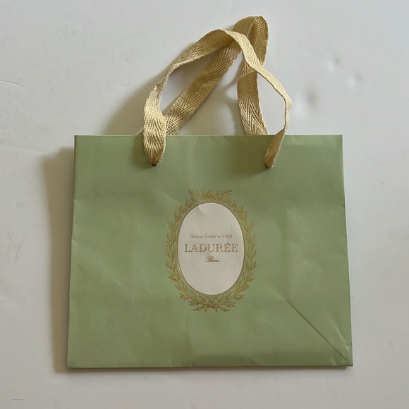 Ladurée | Bags | Ladure Paris Green Shopping Bag | Poshmark